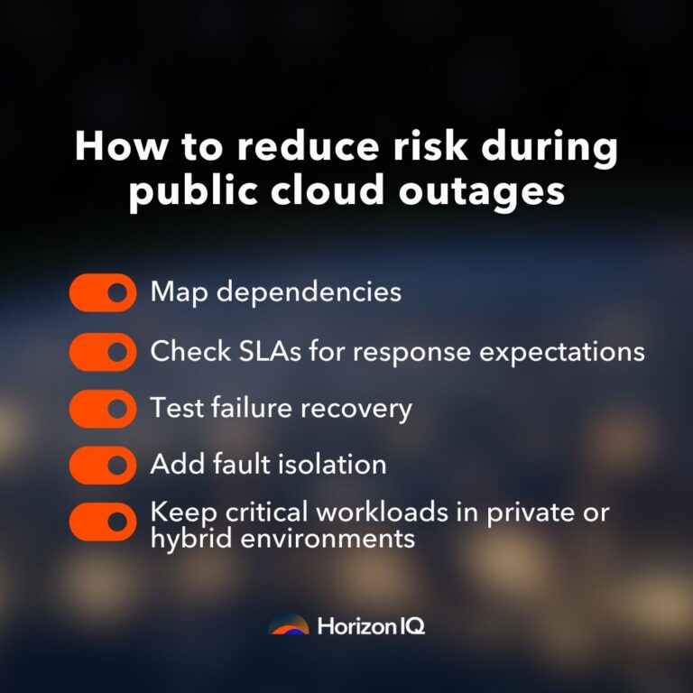 2025 AWS Outage: When Redundancy Isn’t Enough | HorizonIQ